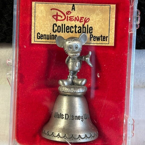 Other | Disney Collectable Pewter Mickey Mouse Bell | Poshmark